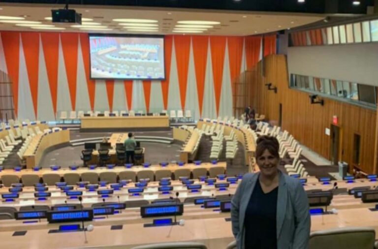 Natalia Simón, la profesora de la UCLM que ha defendido en la ONU la ...
